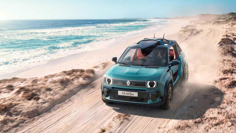 Renault 4 JP4x4 concept: la beach buggy elettrica che riporta a galla ...