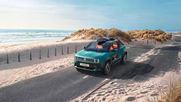 Renault 4 JP4x4 concept: la beach buggy elettrica che riporta a galla ...