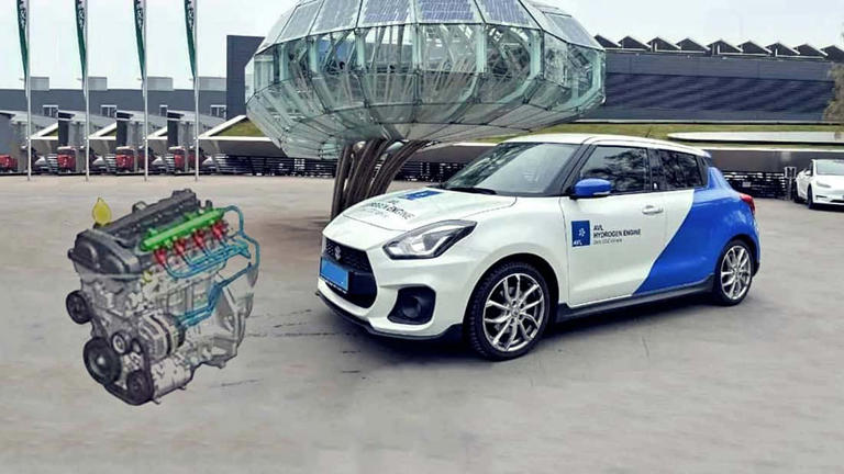 Suzuki Swift Hydrogen: Suzuki stellt Swift mit Wasserstoff-Motor vor