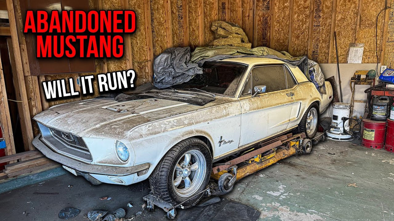 Restoring abandoned Chevy wagon after 35 years