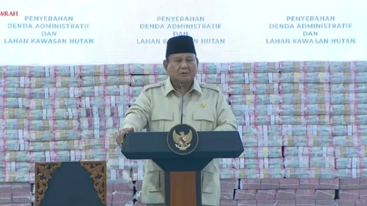 Prabowo senang Kejagung empat kali pamer penyerahan uang sitaan senilai ...