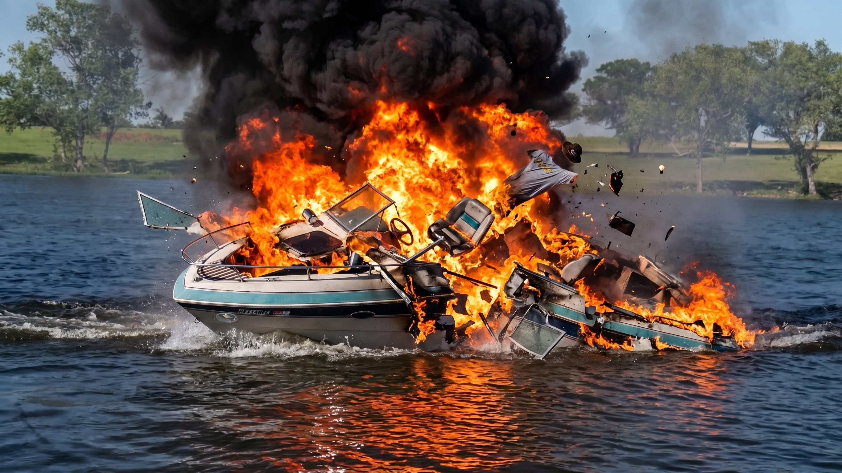 I bought a boat that sat for 30 years - and it blew up on the lake