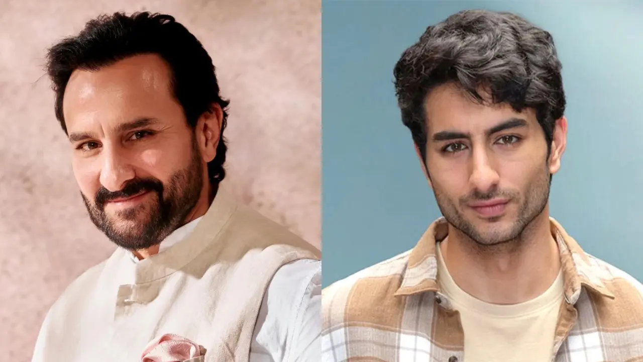 Watch: Saif Ali Khan shares screen with son Ibrahim for the first time