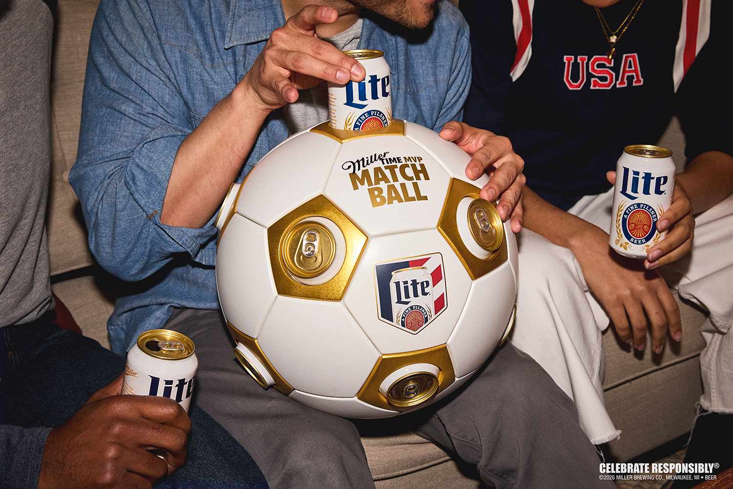 Miller Lite releasing soccer balls that can hold up to 12 beers ahead ...