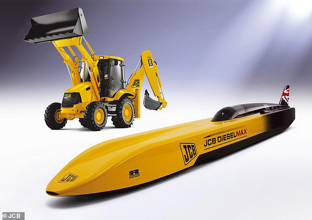 JCB aiming for 350mph land speed record using hydrogen engines from its ...