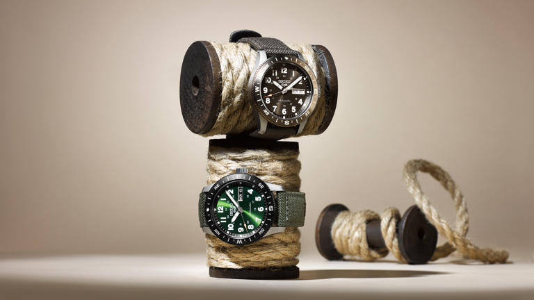 These new Seiko watches are inspired by vintage trench watch design