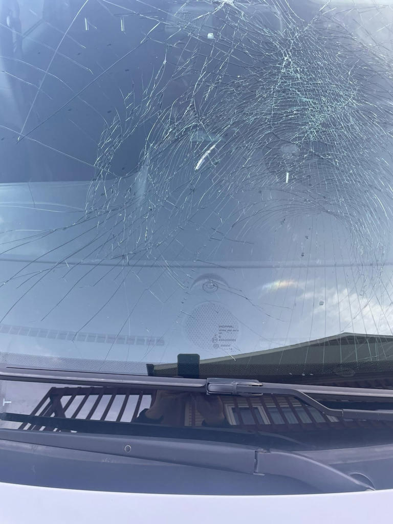 Cape Breton driver shocked after windshield smashed by object hurled ...