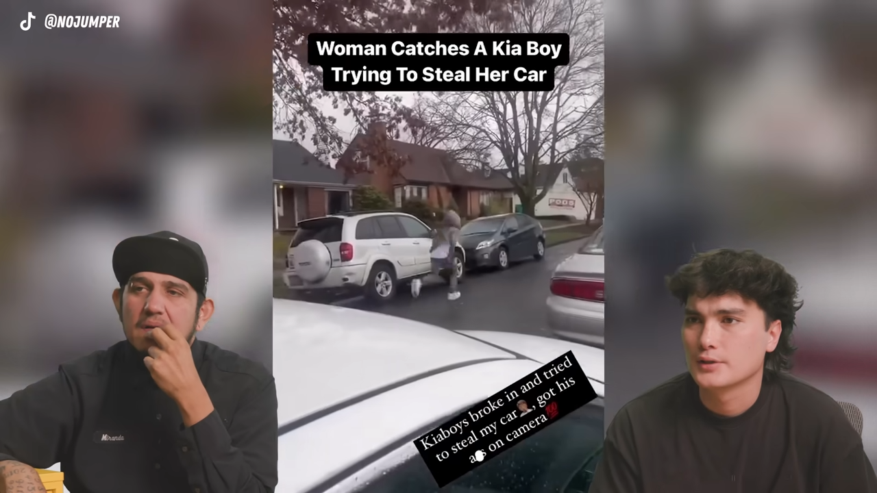 This thief picked the wrong car