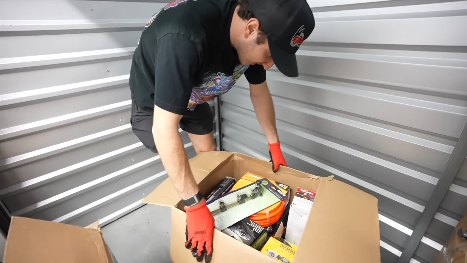 Blind storage auction leads to a strange find behind the door