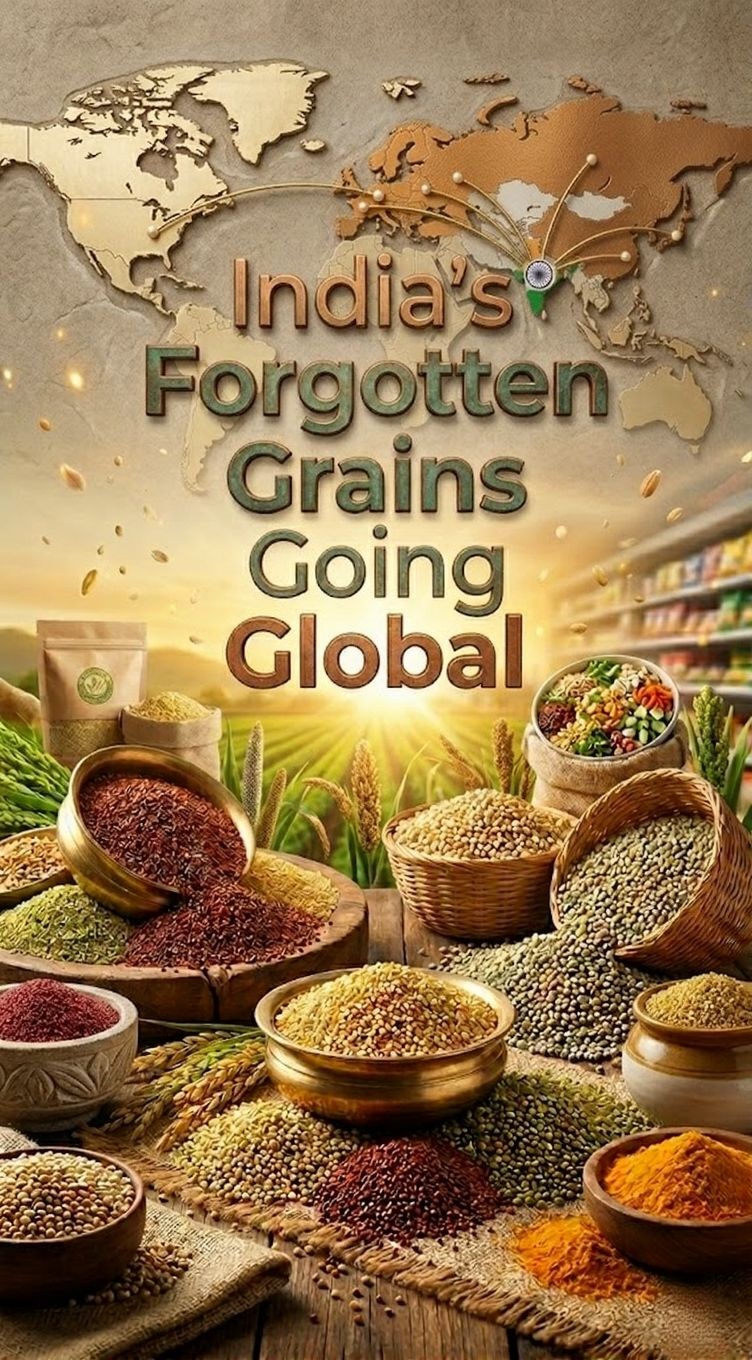 Forgotten Indian grains going global