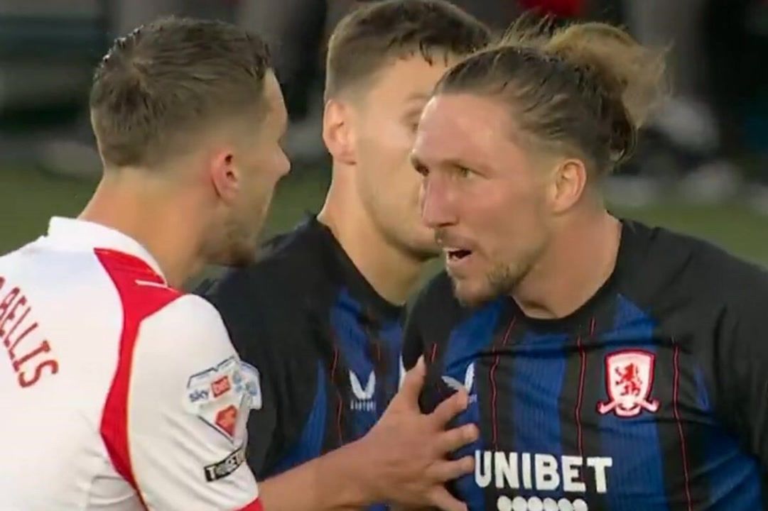 Play-off halted after discriminatory remarks claim