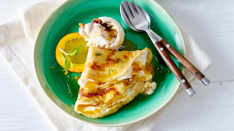 Crêpe à l’orange