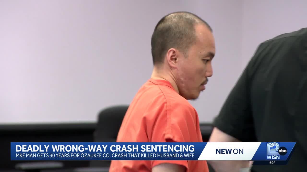 Sentencing in wrong way crash that killed two people