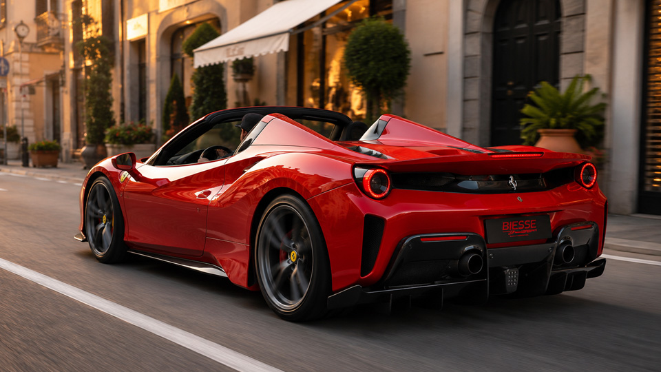 Ferrari F8 Twin-Turbo-V8-Sound bei Volllast