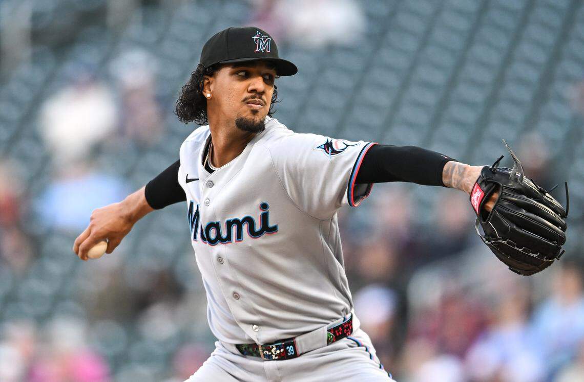 Bailey Ober fires complete-game two-hitter as Twins beat Marlins