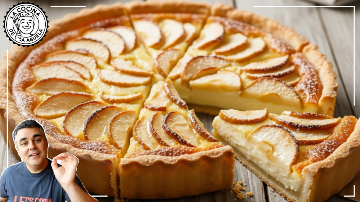 Con solo 3 manzanas hago el pastel más cremoso truco de mi abuela