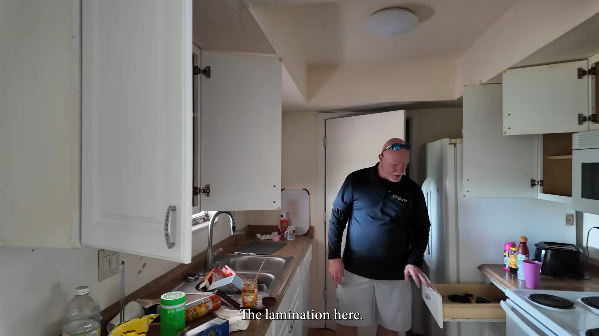 We broke into an abandoned house and someone was already inside