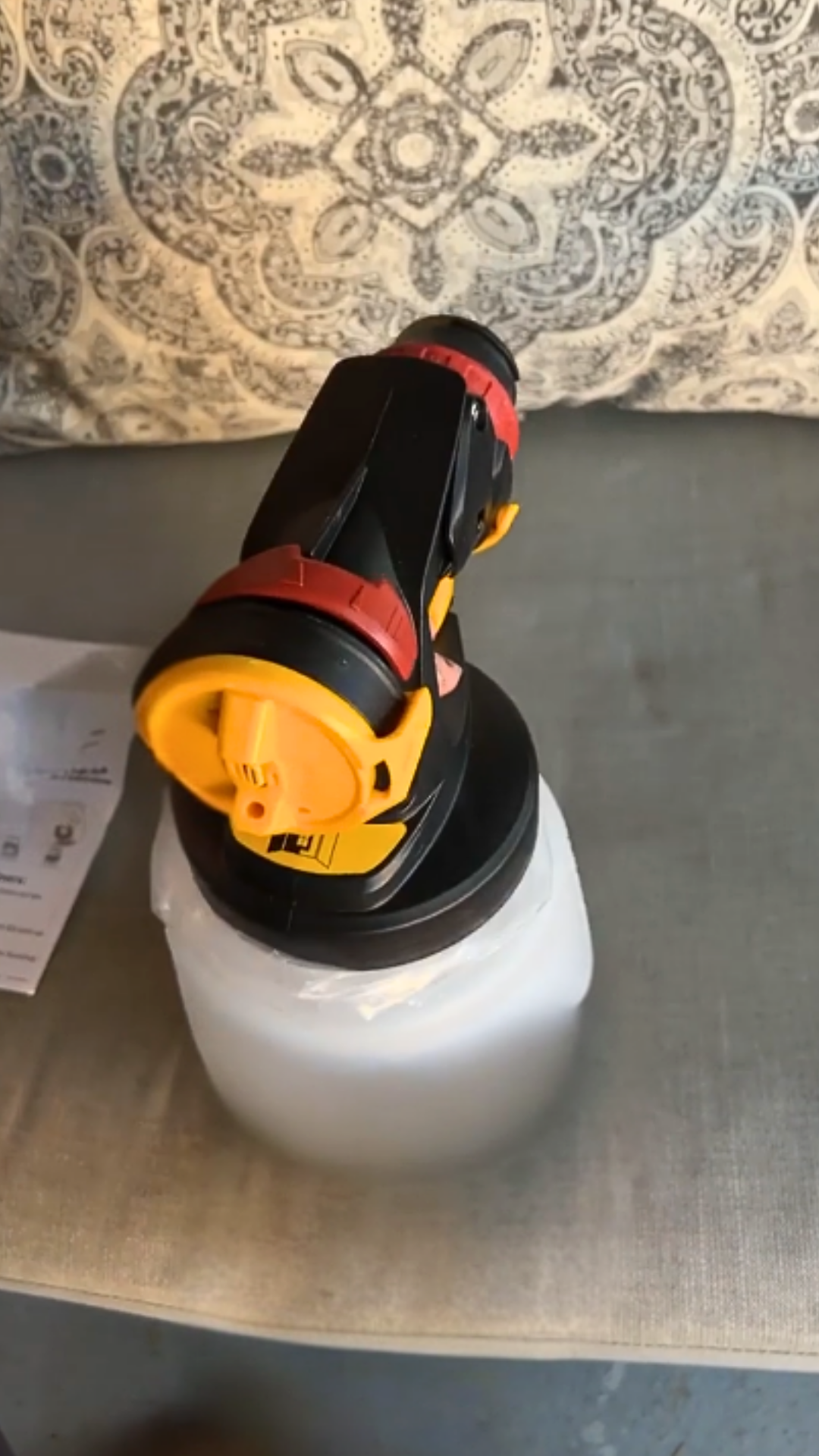 Easy cleanup with Wagner Spray Tech tools