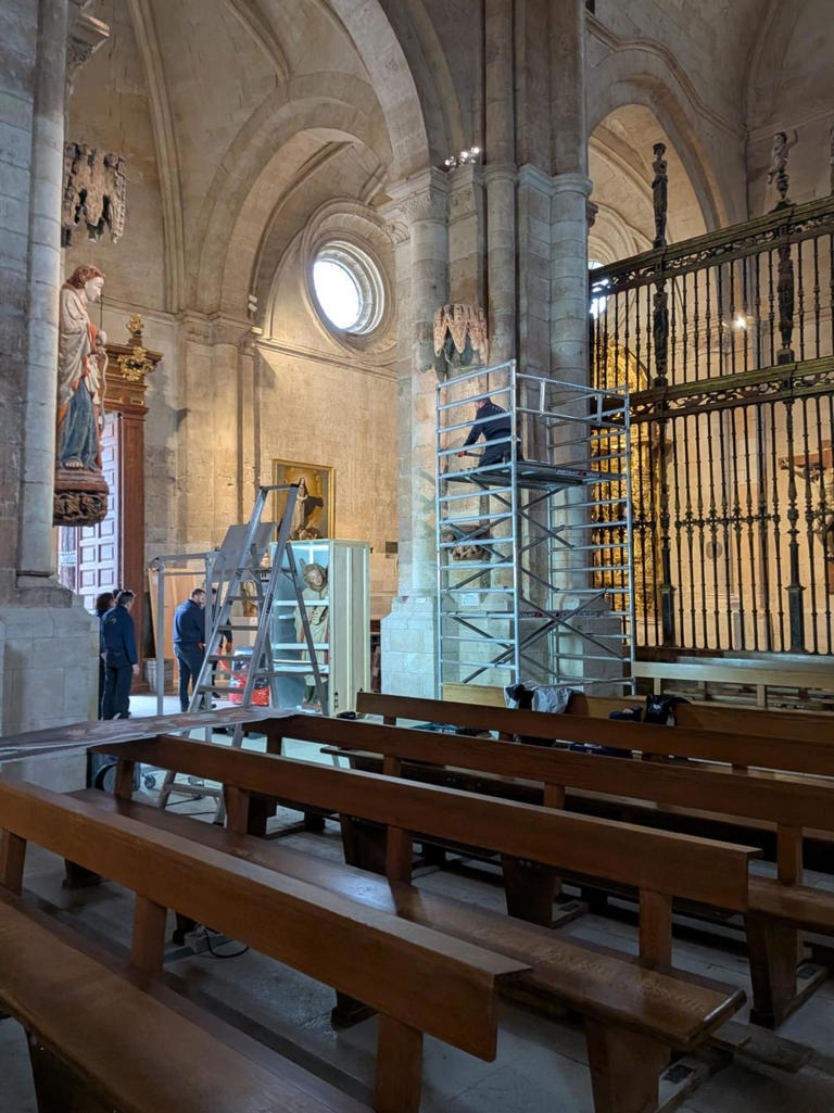 «La Anunciación» del «maestro de la Virgen de la Calva» regresa a la ...