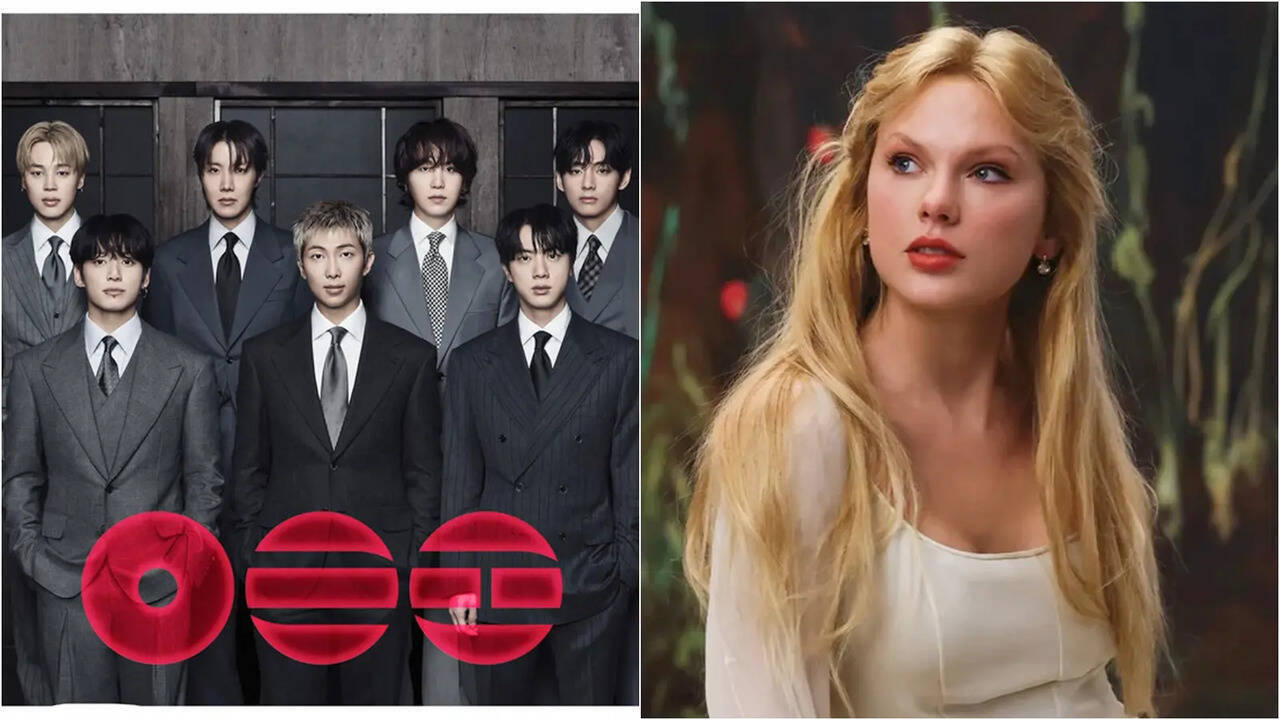BTS ARIRANG breaks Taylor Swift's huge record on the Billboard Global ...