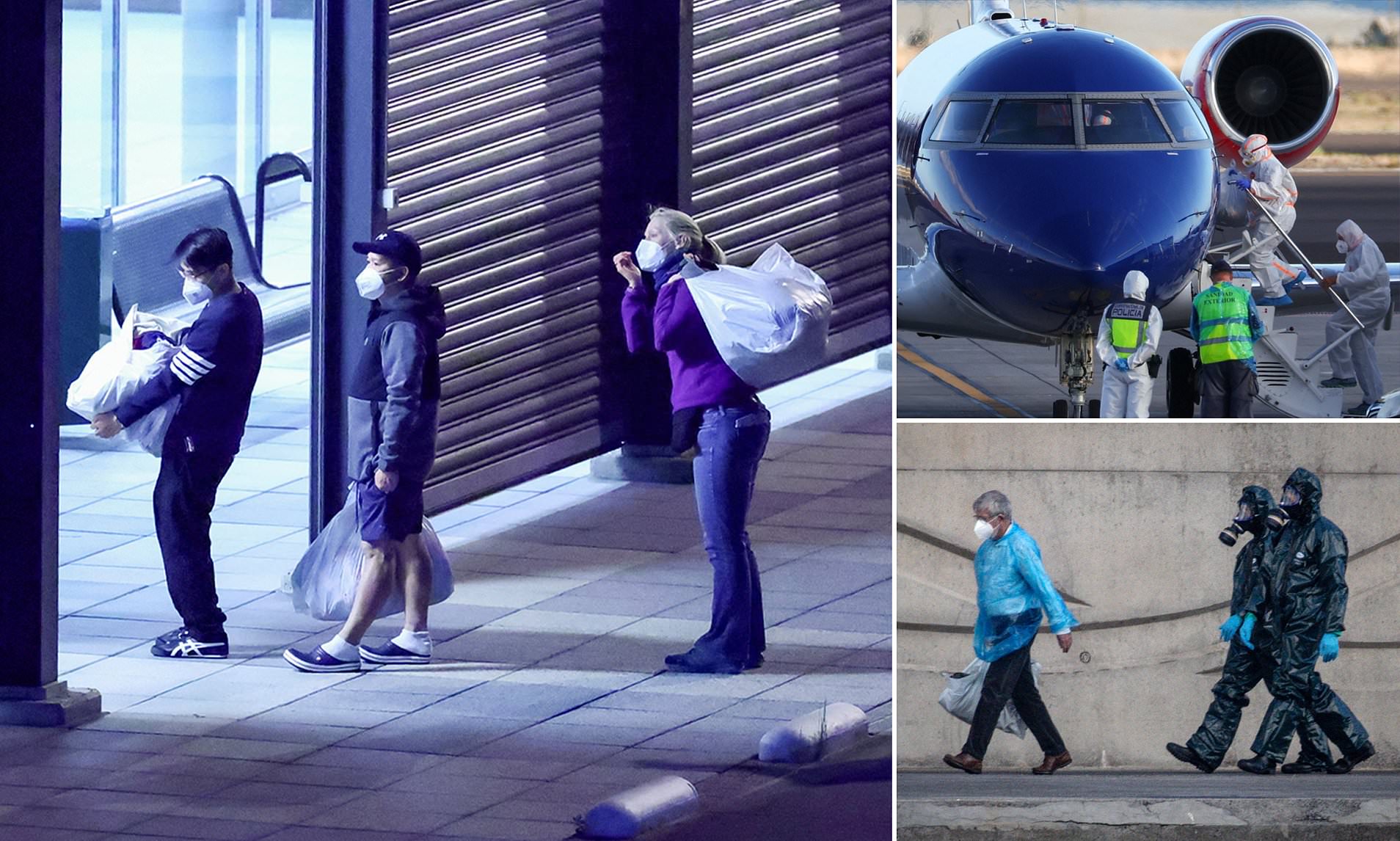 Brit who was on plane with woman who died from hantavirus is detained ...