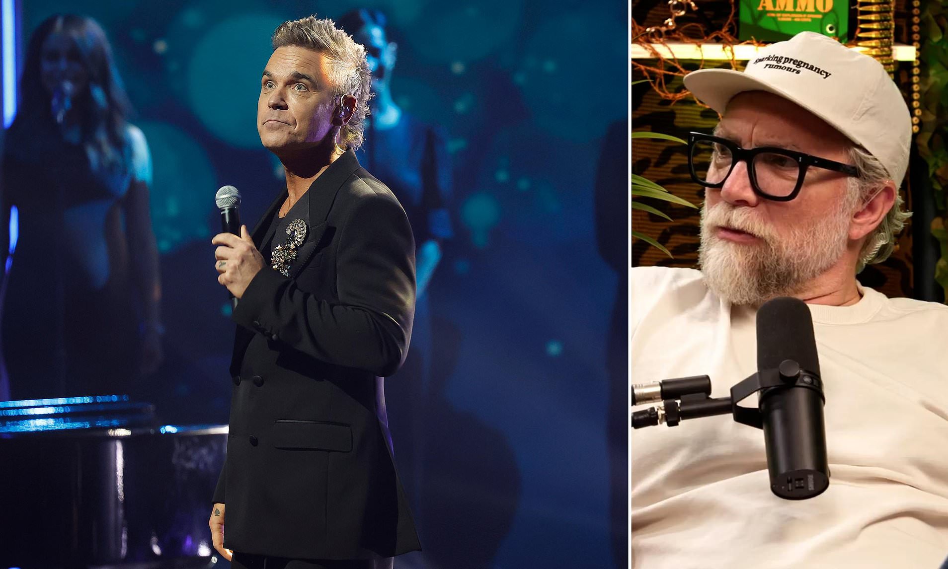 I was in the room when Robbie Williams recorded his biggest hit - it ...
