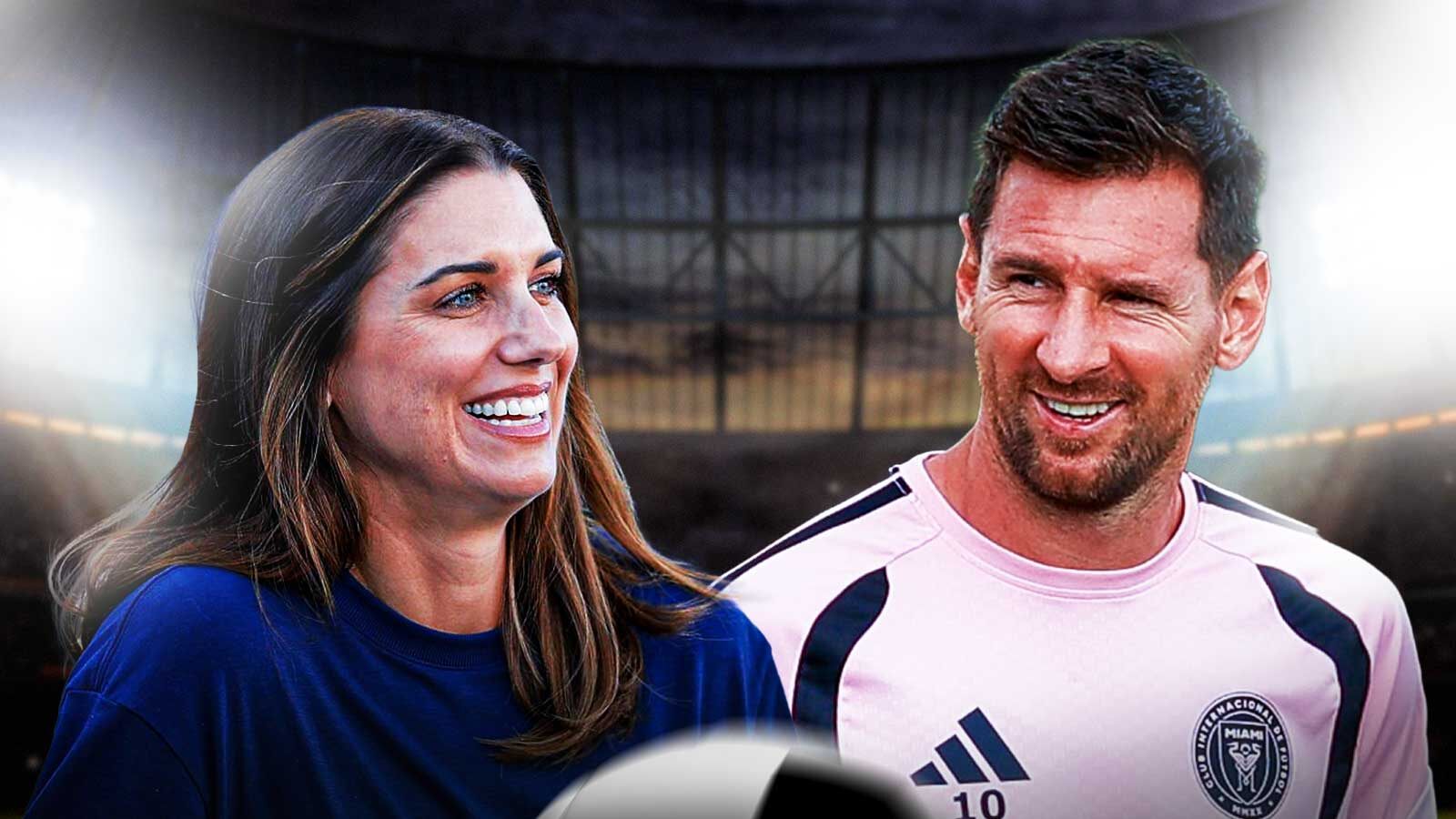 Exclusive: Alex Morgan joins Lionel Messi and more soccer legends in ...