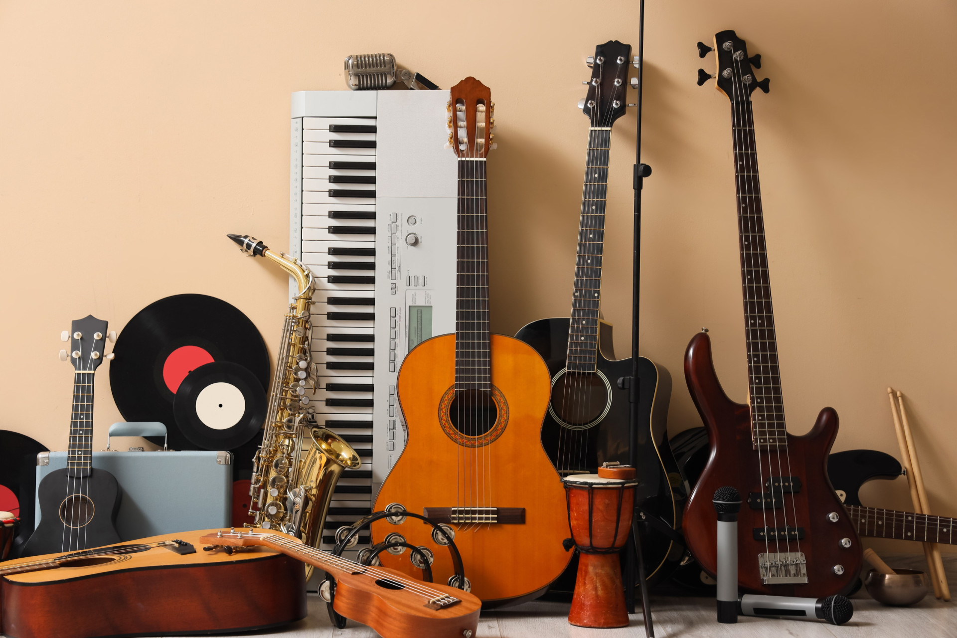 The oldest types of music and instruments