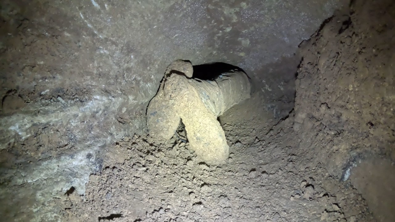 They followed a blowing hole deep underground and almost didn’t come back