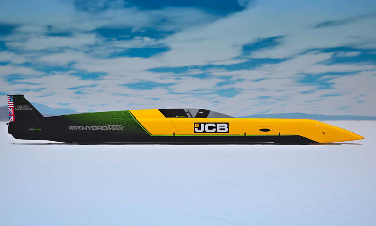 JCB aiming for 350MPH land speed record using hydrogen engines from its ...