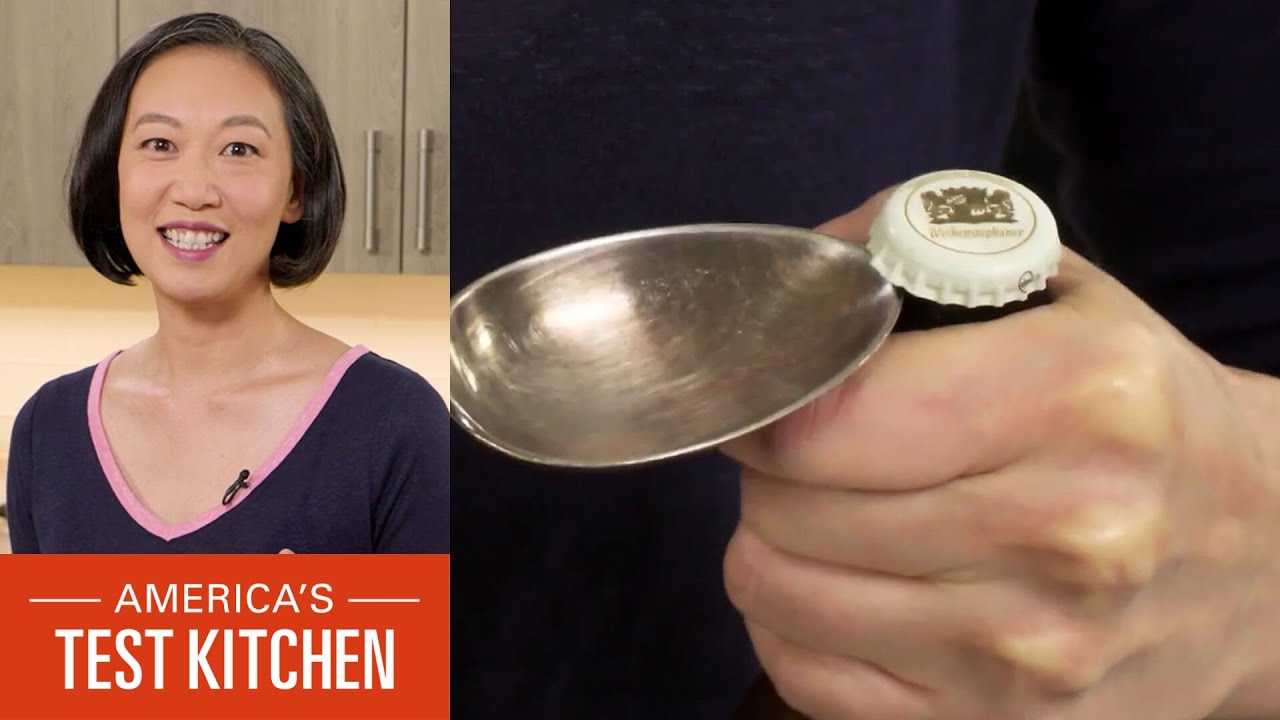 How to open a beer bottle without a bottle opener (simple kitchen hacks)