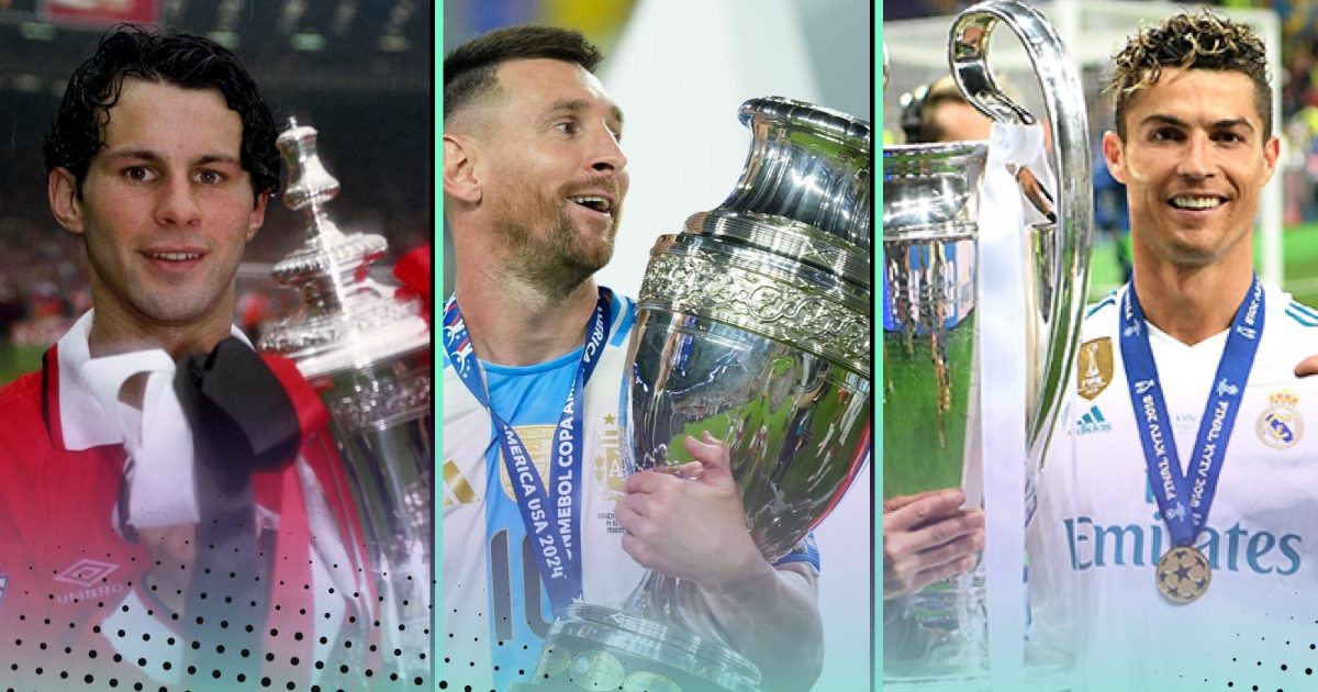 The 10 most successful footballers in history by trophies won: Messi ...