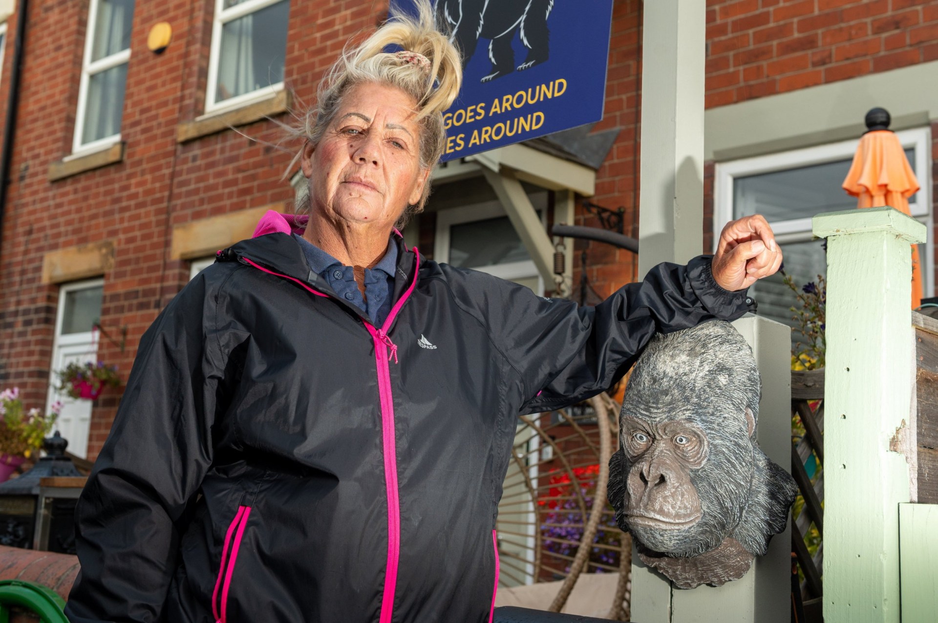 ‘My 4ft gorilla statue is my best friend – I’m never removing him from ...