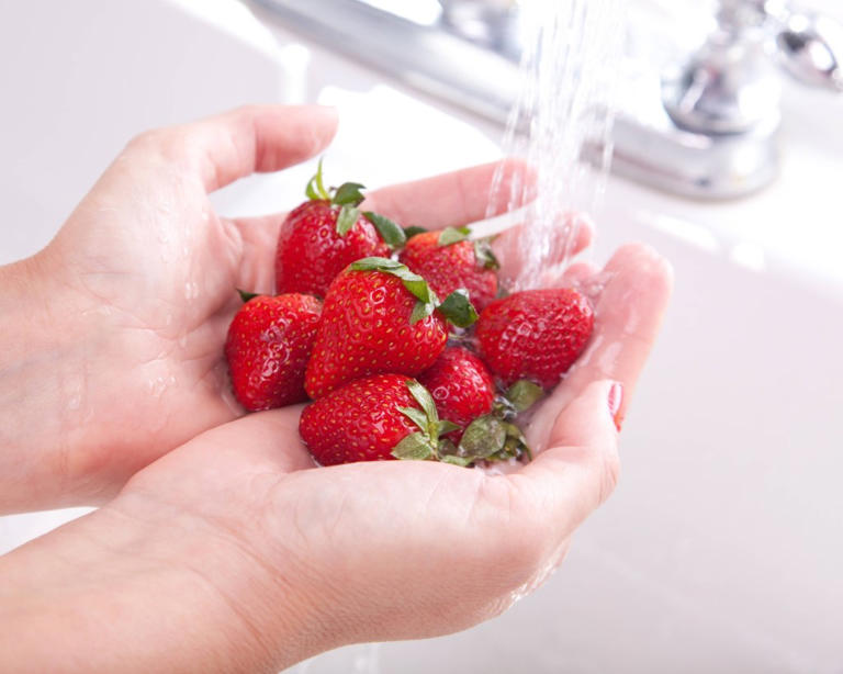 Warum alle ihre Erdbeeren mit Salzwasser waschen – Experten raten von ...