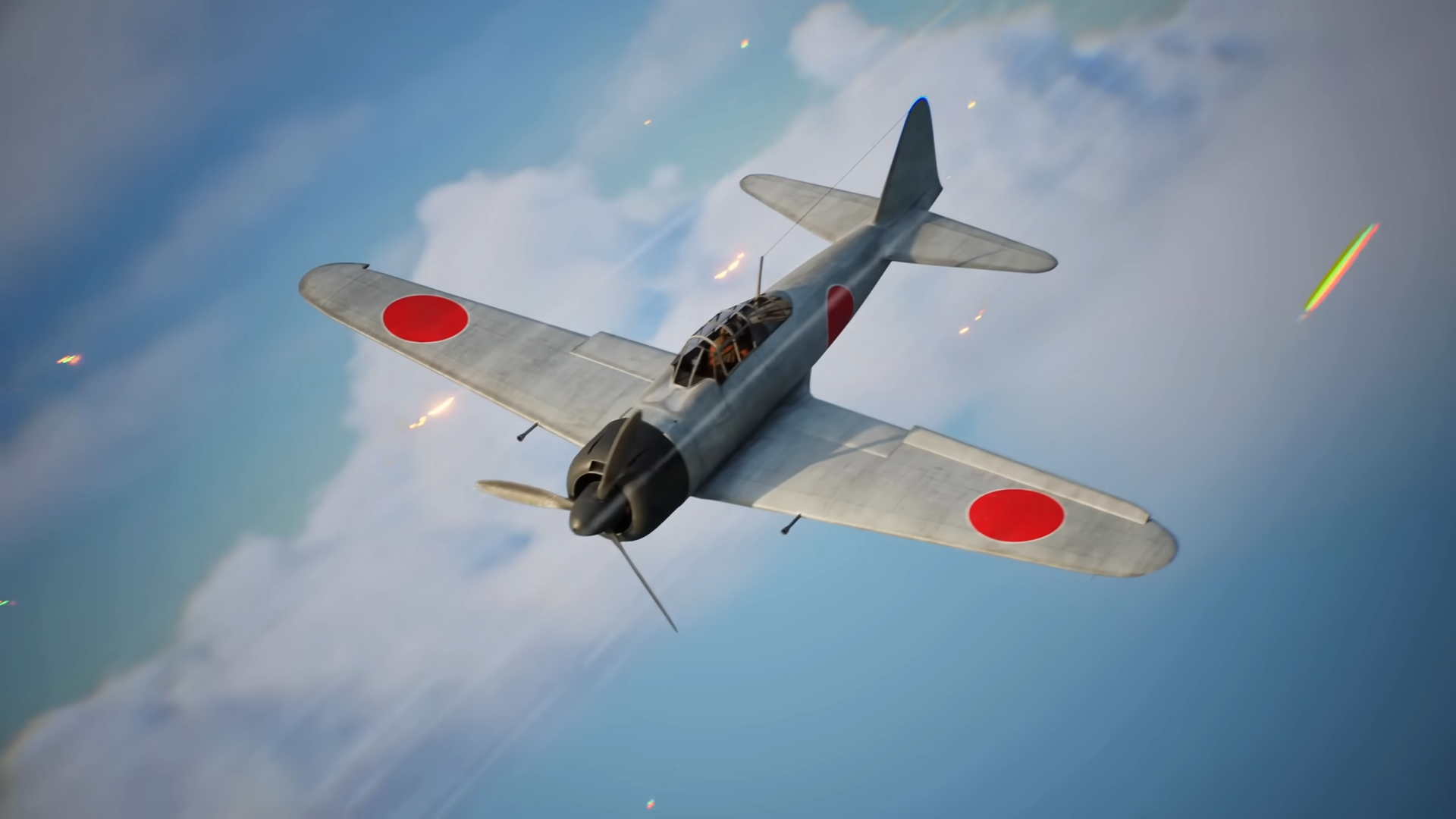 Watch how one American dive bomber took on 3 Japanese Zeros
