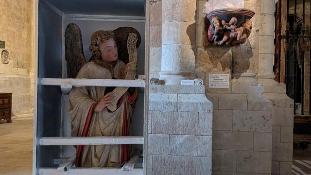 «La Anunciación» del «maestro de la Virgen de la Calva» regresa a la ...