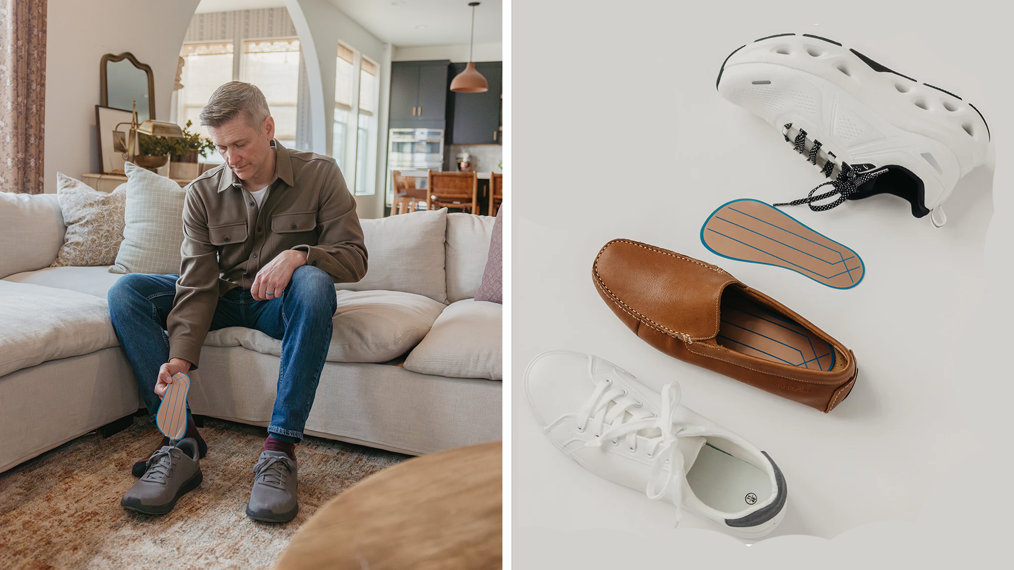 How do Signal Step shoe inserts work to relieve foot discomfort?