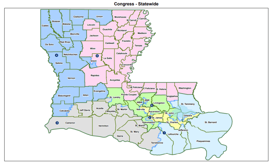Louisiana Senate committee approves new congressional map