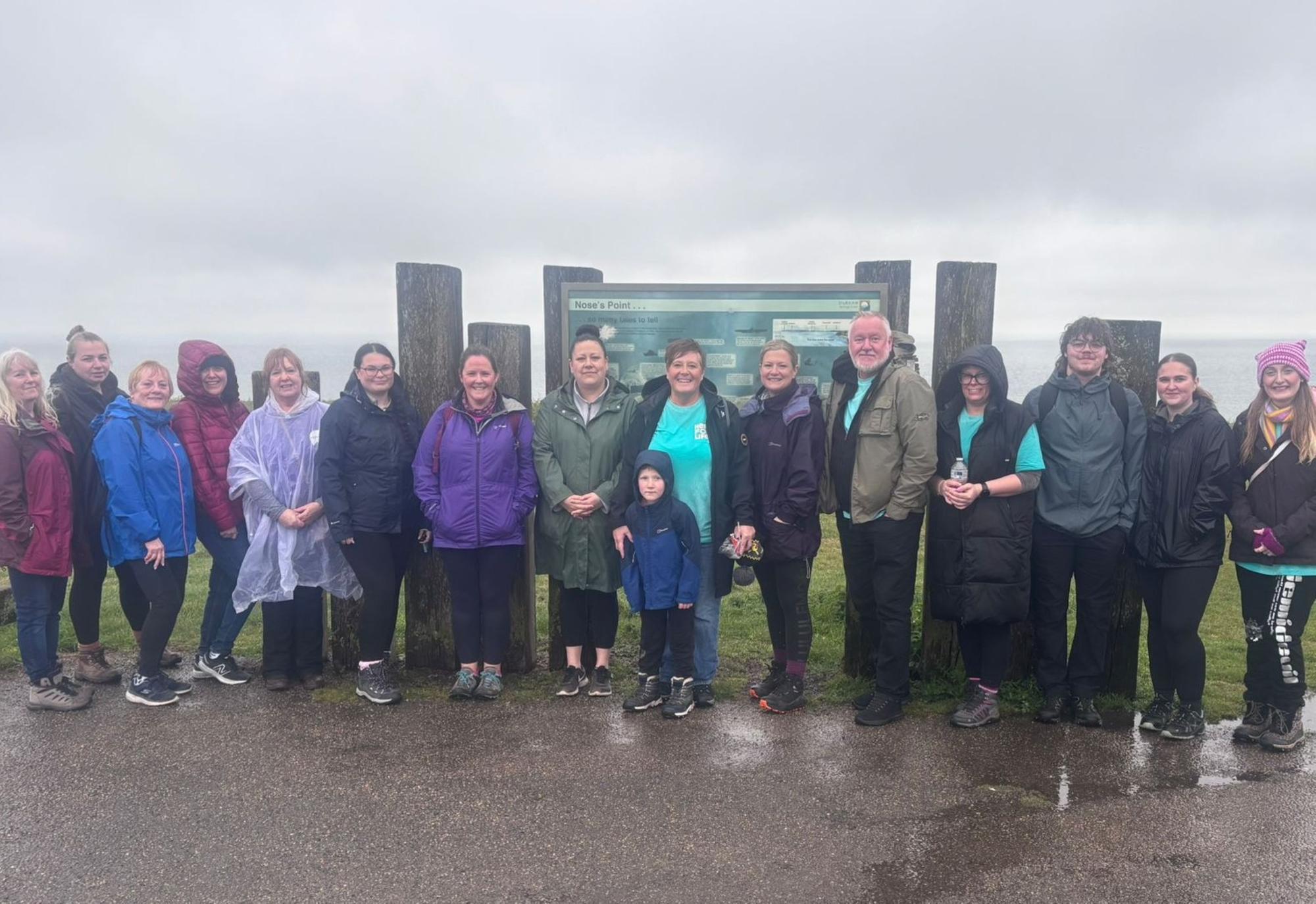 East Durham school staff take on five-mile charity walk this Mental ...