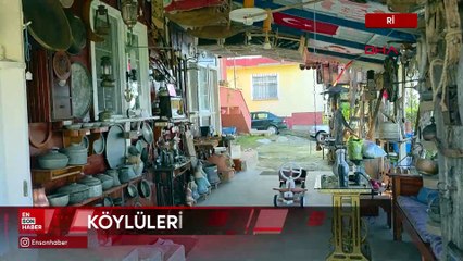 Rize'de köylülerin antika tutkusu; evin avlusu açık hava müzesi oldu