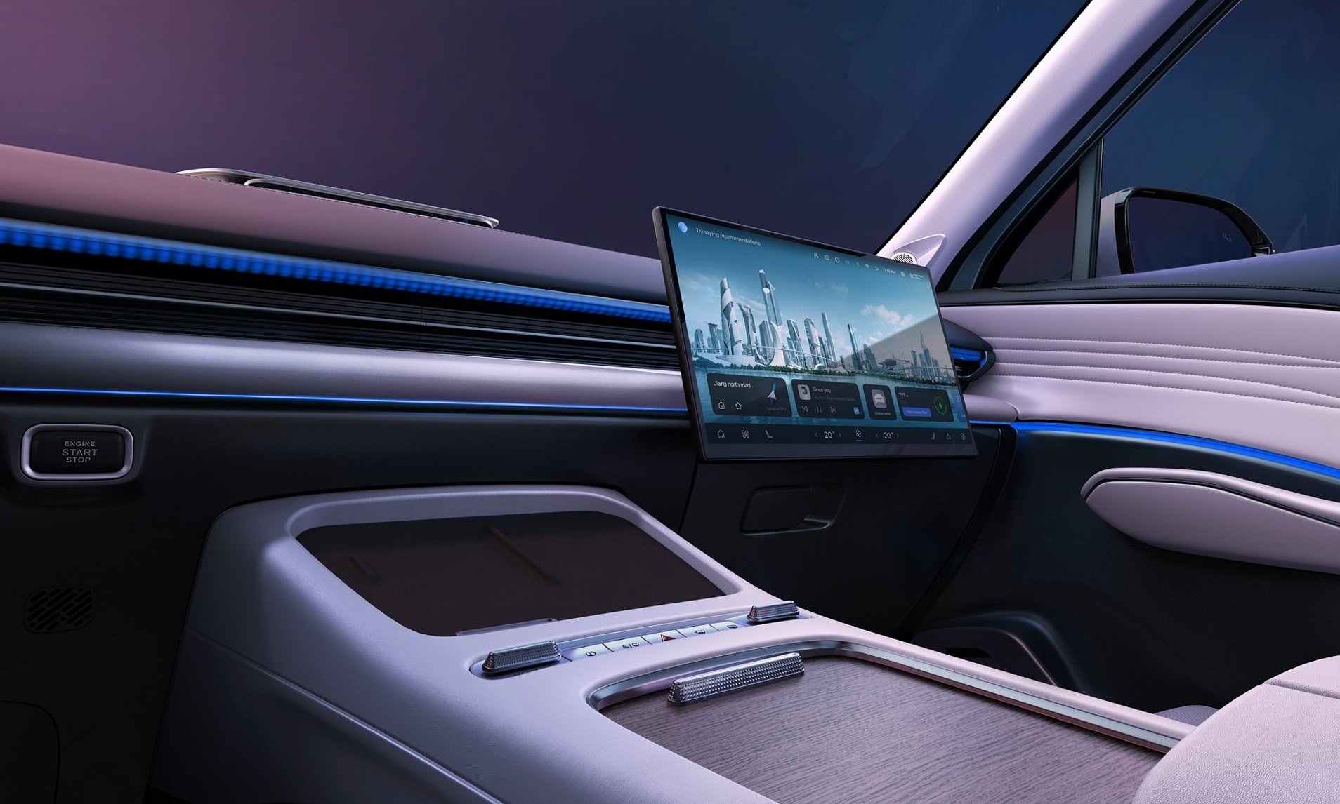 Chinese car brand Omoda debuts £35,000 SUV with a sliding touchscreen
