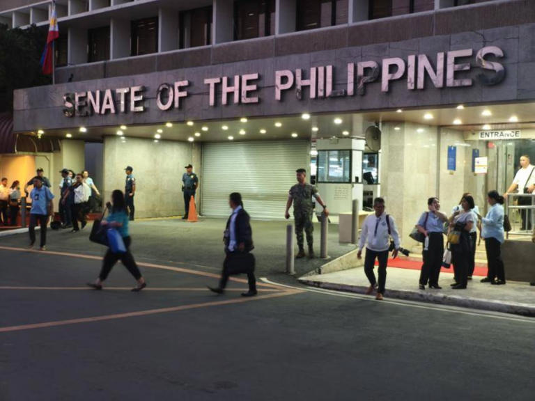 Gunshots fired in Senate
