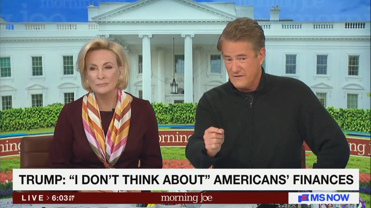 Morning Joe crew seizes on Trump saying he doesn’t ‘think about ...