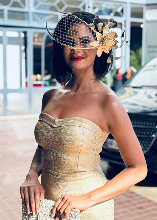 Former Miss Ireland Maksuda Akhter oozes glamour at Cannes Film Festival