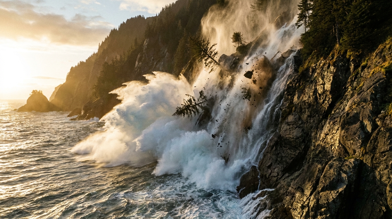 Alaska : ce mégatsunami de 481 mètres qui aurait pu être anticipé
