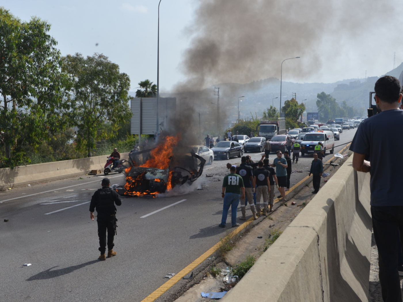 Raids israéliens sur des voitures au sud de Beyrouth : neuf morts