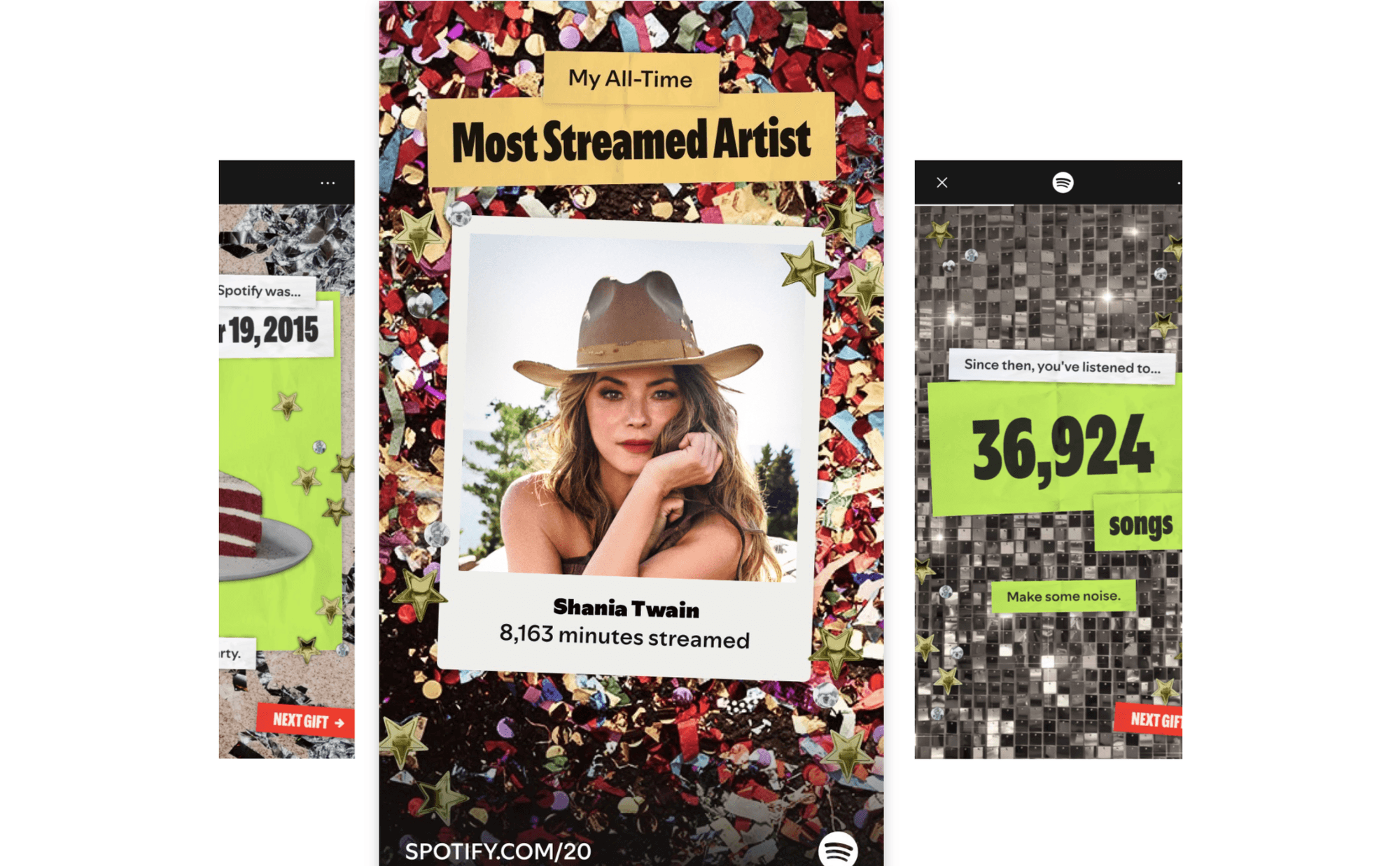 Spotify 20 Years feature to find your most-streamed artist was SO ...