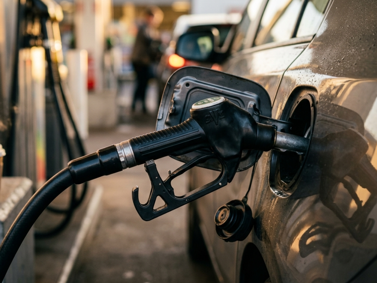Why does a gas pump automatically stop when your tank is full?