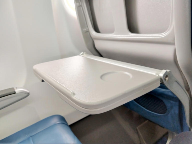 I’m a flight attendant — here’s why you shouldn’t use the tray table at all
