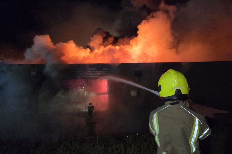 Three more arrests after large fire at derelict school on ...